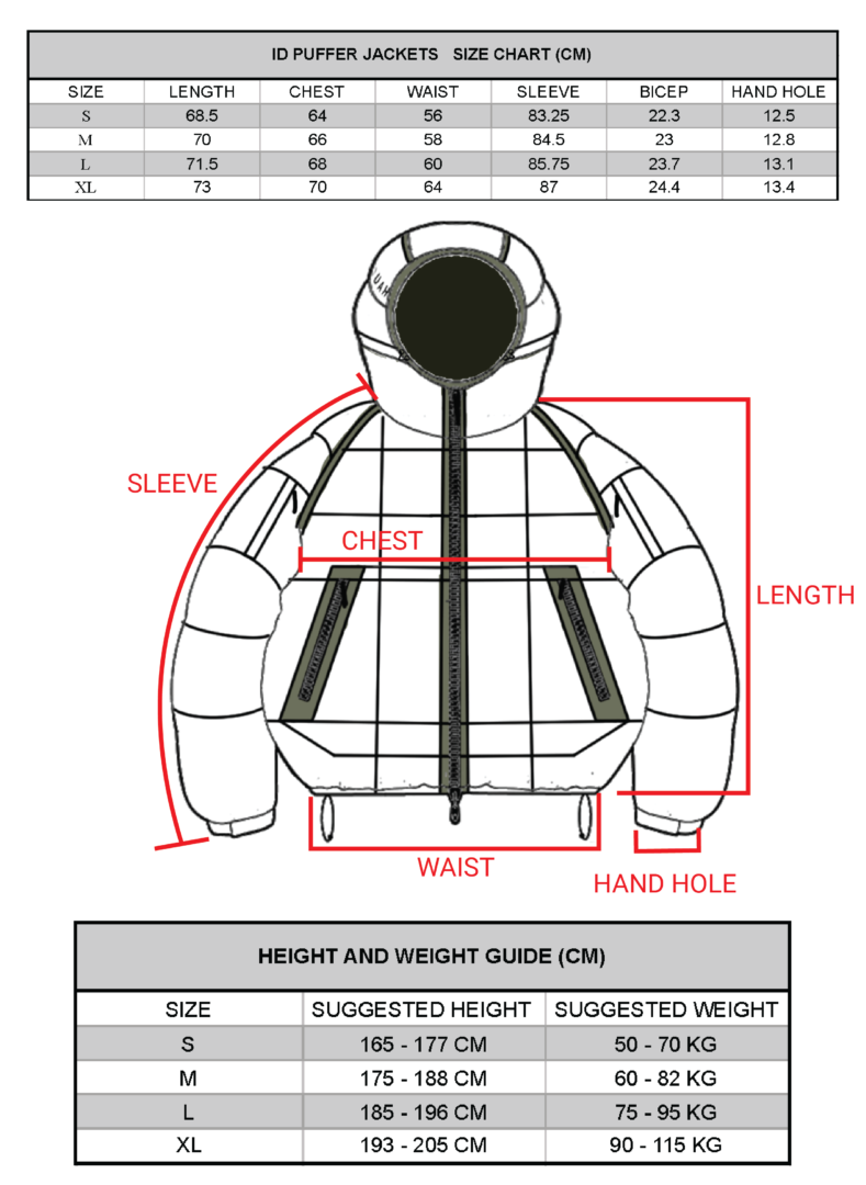 ID PUFFER JACKET – LÚPINA PURPLE - Isak Douah