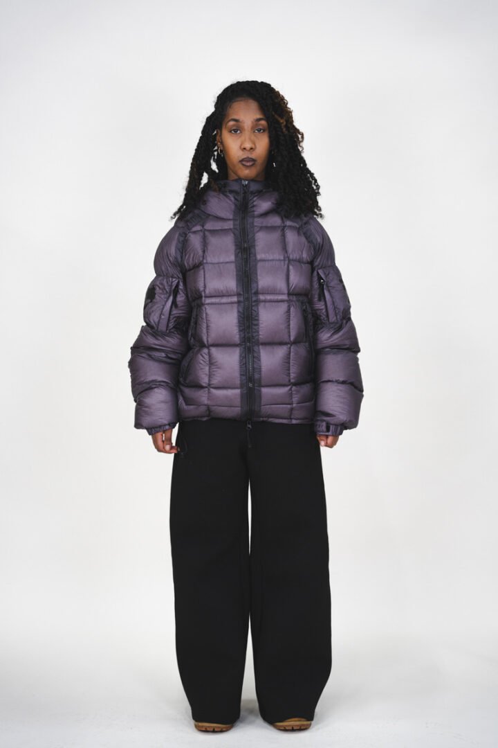 ID PUFFER JACKET – LÚPINA PURPLE - Isak Douah