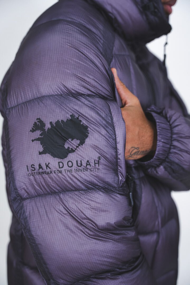 ID PUFFER JACKET – LÚPINA PURPLE - Isak Douah