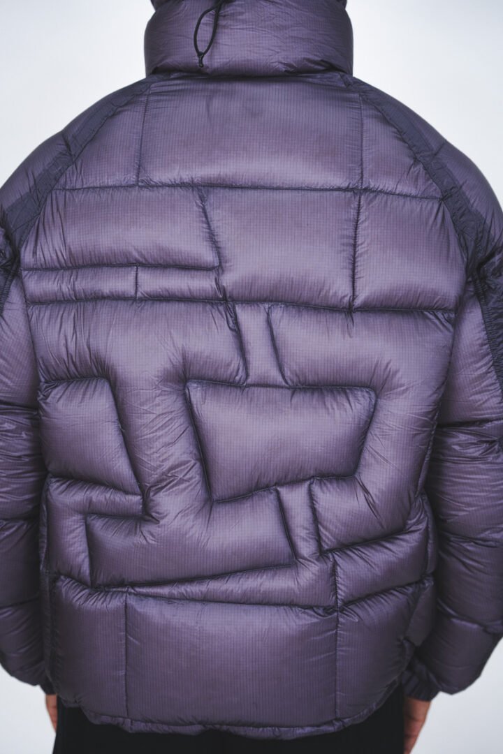 ID PUFFER JACKET – LÚPINA PURPLE - Isak Douah